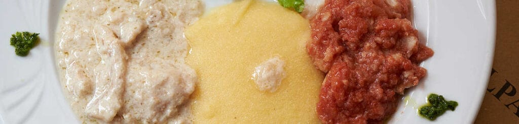 Menu alla carta per la cena - Trattoria Isoletta